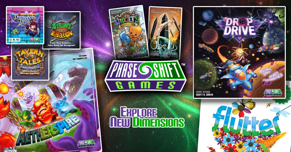 Innovative Board Games with Drop-Style Mechanisms | Phase Shift Games